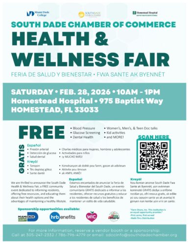 SDCC Health & Wellness Fair: A Free Community Event - South Dade Spotlight
